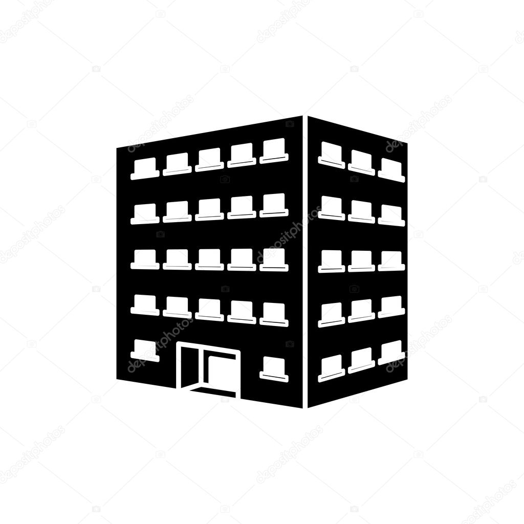 Edificio aislado con diseño de ventanas Vector de stock por ©jemastock ...