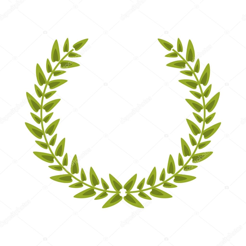 Isolated leaves wreath design — Stock Vector © jemastock #129876346 Isolated leaves wreath design — Stock Vector © jemastock #129876346