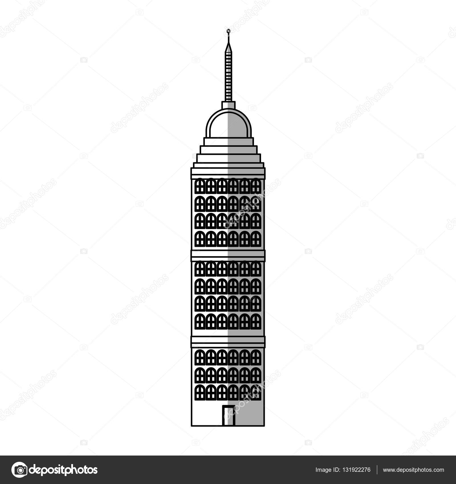 Isolated tower building design Stock Vector Image by ©jemastock #131922276