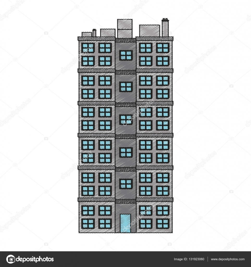 Isolated tower building design Stock Vector by ©jemastock 131923060