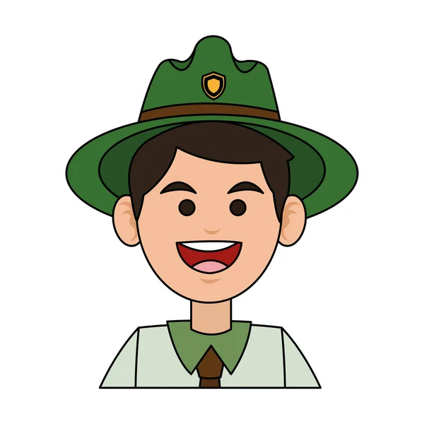Forest ranger icon Stock Vector by ©jemastock 139368984