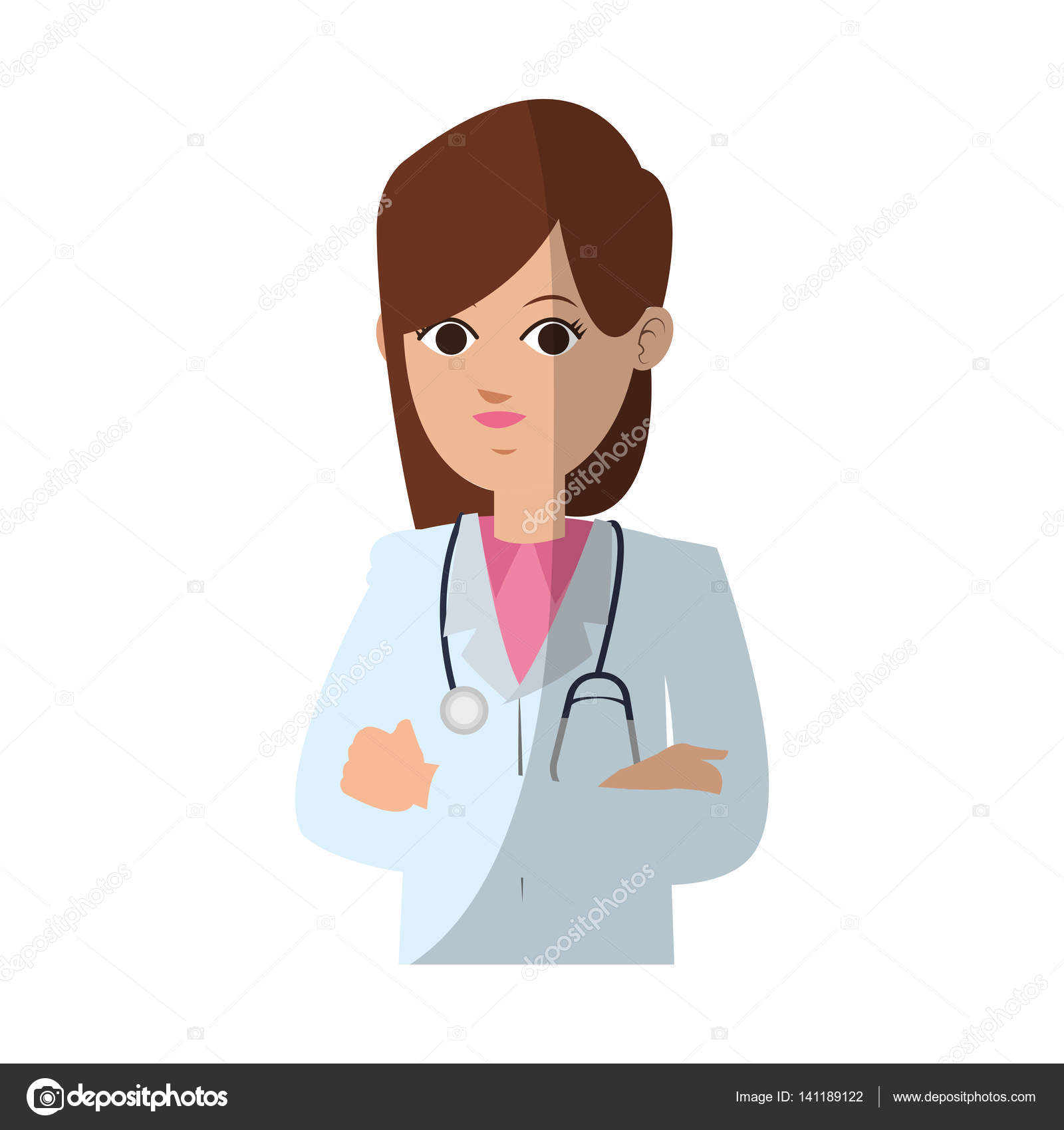 Woman Medical Doctor Icon Stock Vector Image By ©jemastock 141189122