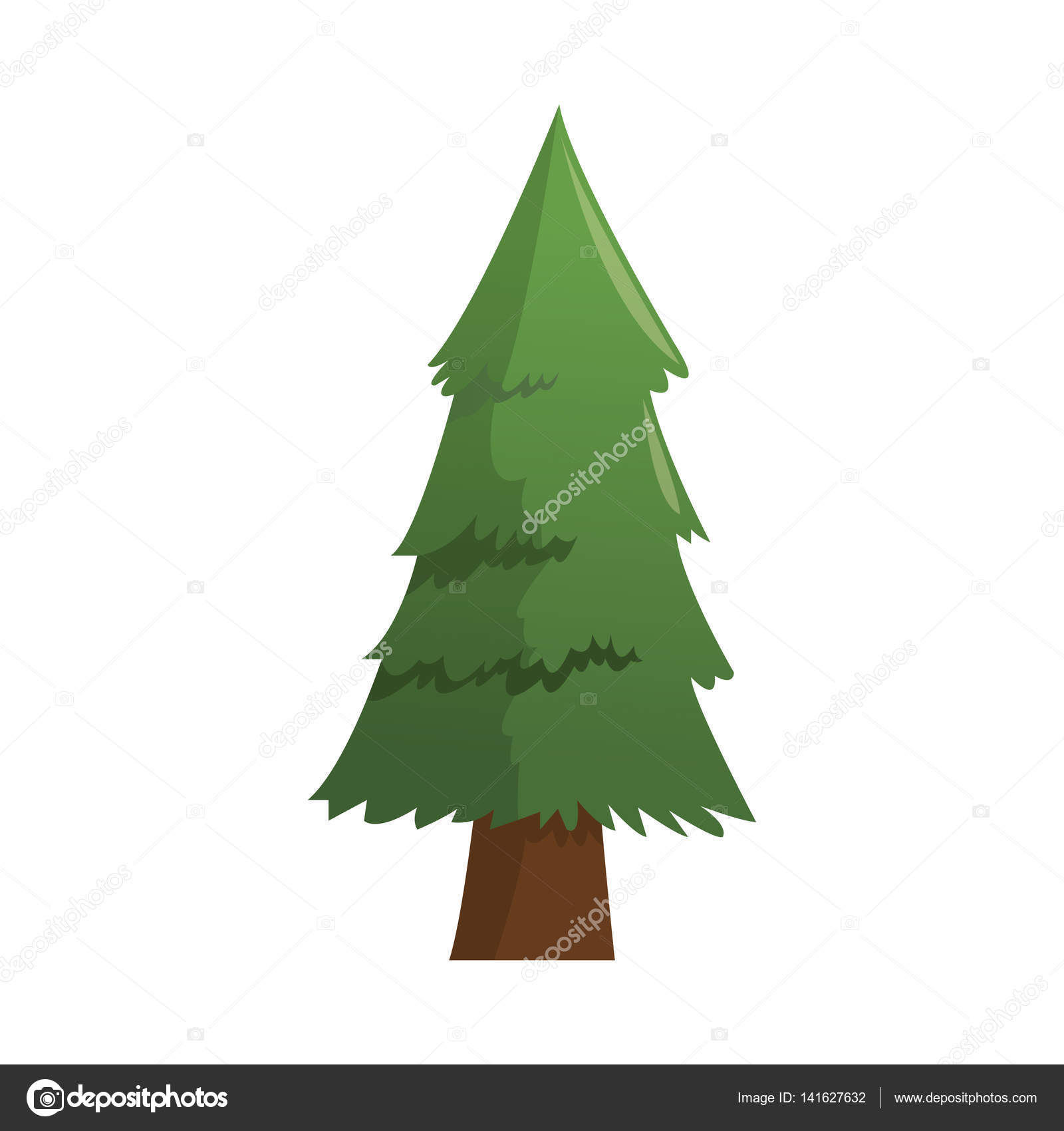 Pine tree icon Stock Vector by ©jemastock 141627632