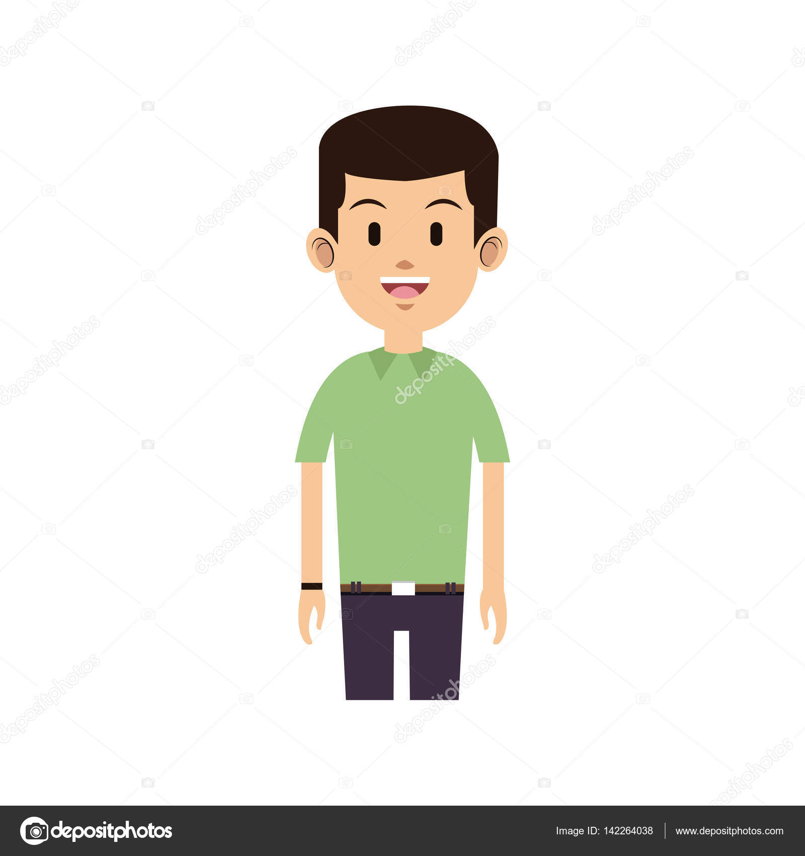 Man cartoon icon Stock Vector by ©jemastock 142264038