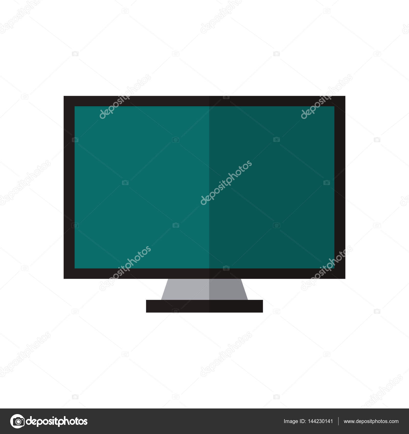 Monitor computer icon Stock Vector by ©jemastock 144230141