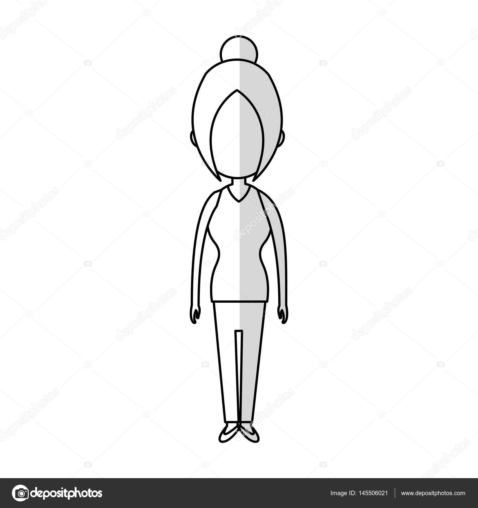 Woman Cartoon Icon Stock Vector By ©jemastock 145506021