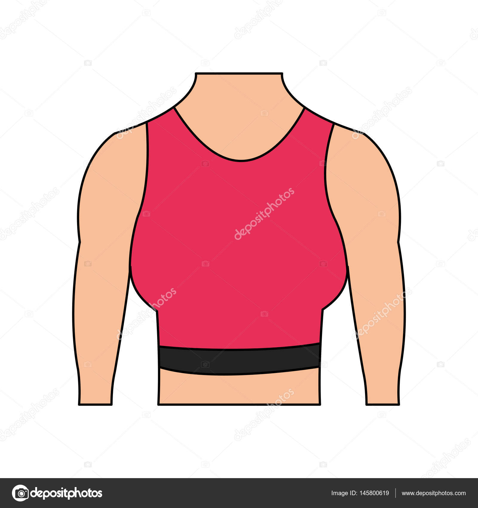 Fit body icon image Stock Vector by ©jemastock 145800619