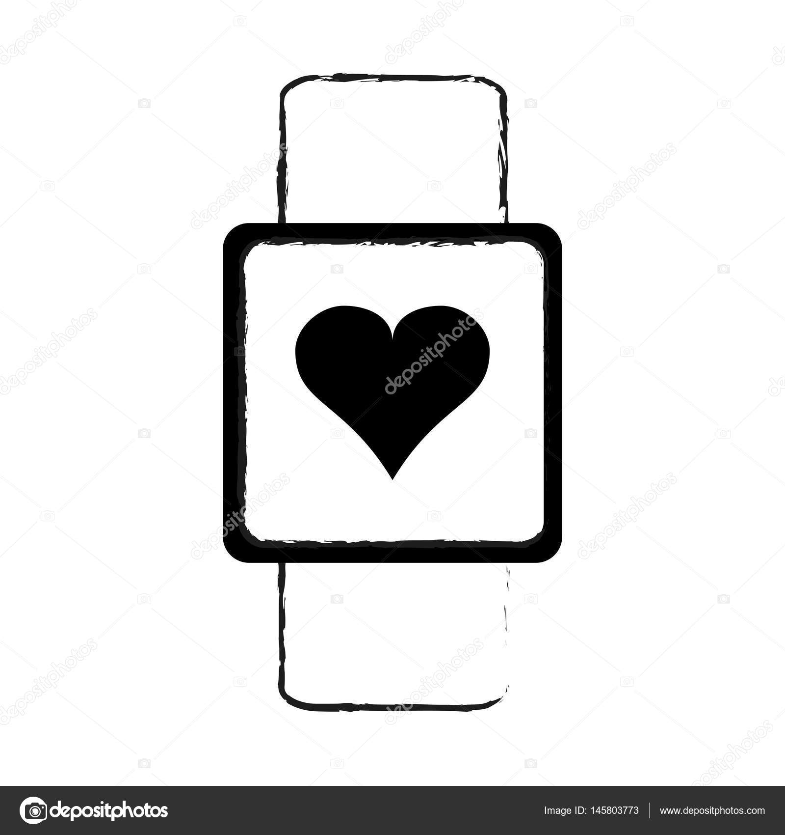 Portable heart rate monitor icon image Stock Vector Image by ©jemastock ... Portable heart rate monitor icon image Stock Vector Image by ©jemastock ...