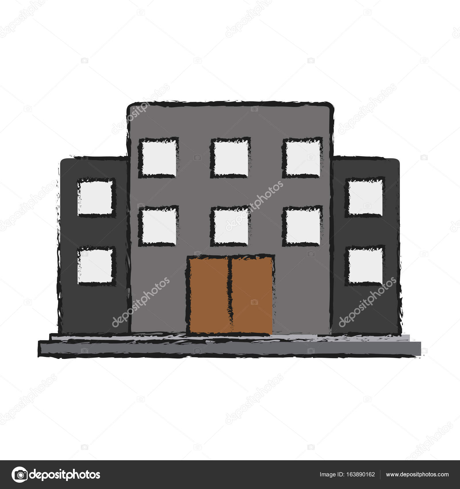 Building vector illustration Stock Vector by ©jemastock 163890162