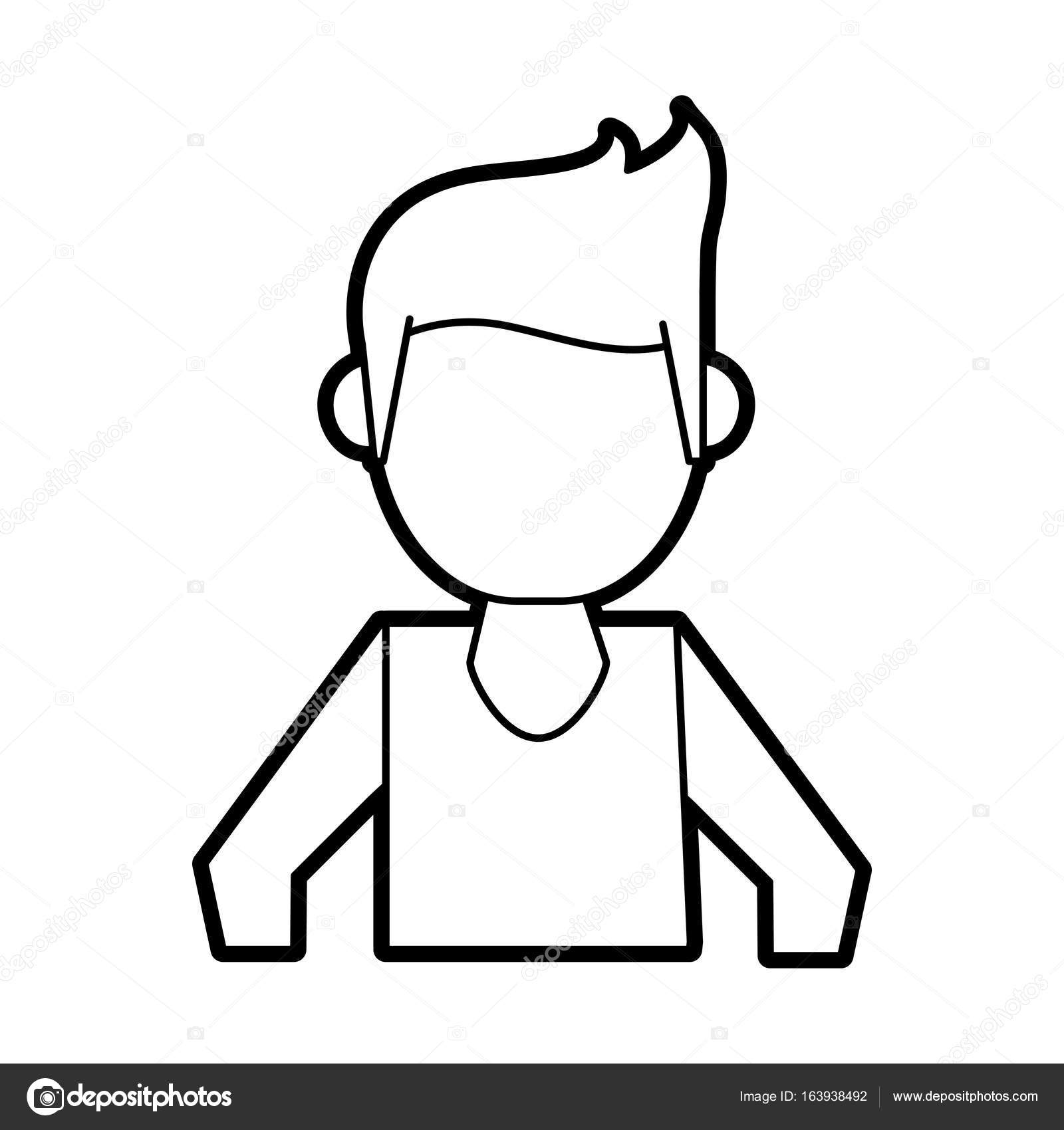 Hombre Vector Ilustración Vector de stock por ©jemastock 163938492