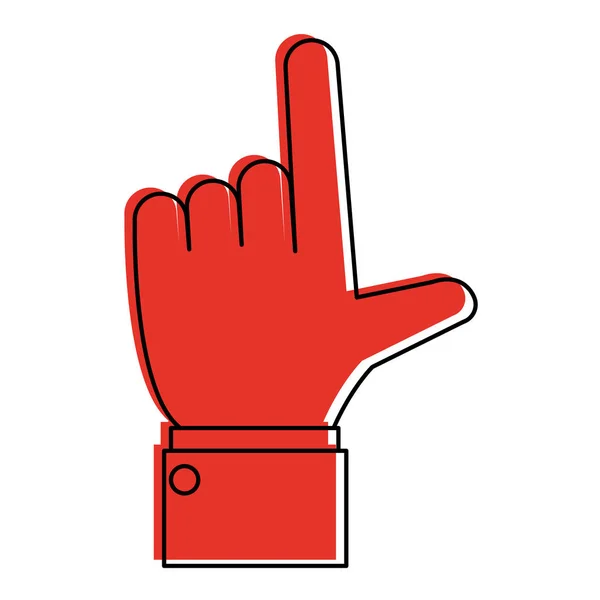 Red pointing finger Stock Photos, Royalty Free Red pointing finger ...