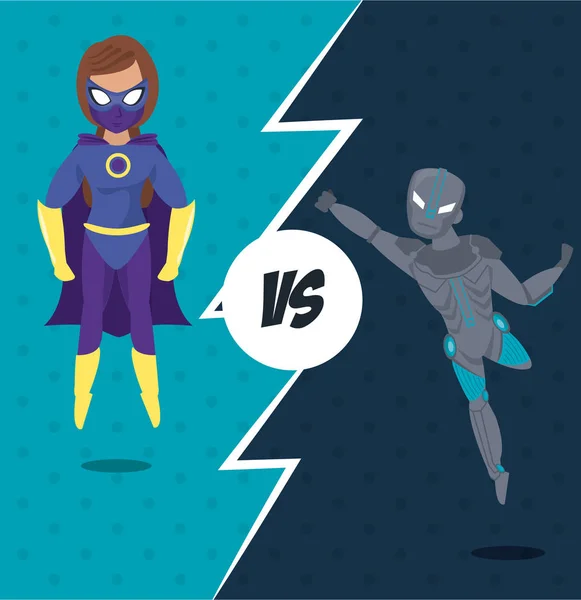 Vector Superhero Kid Brave Boy Cartoon Vector Illustration Super Child ...