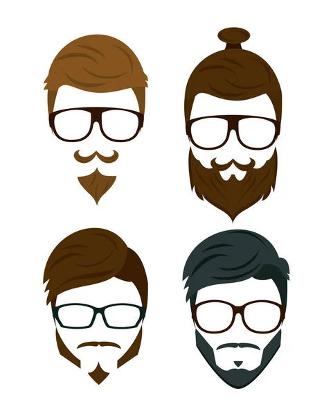 100,000 Hipster beard Vector Images | Depositphotos