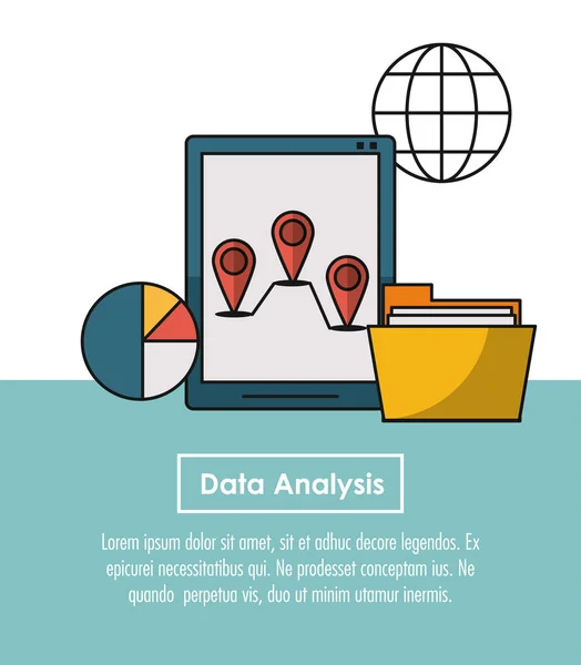 Data analysis infographic Stock Vector by ©jemastock 195359174