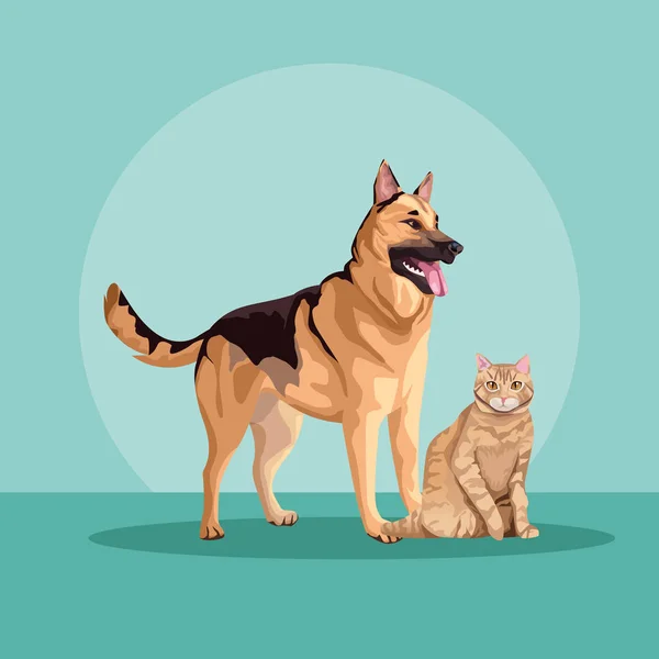 4,447,675 Golden dog and cat Vector Images | Depositphotos