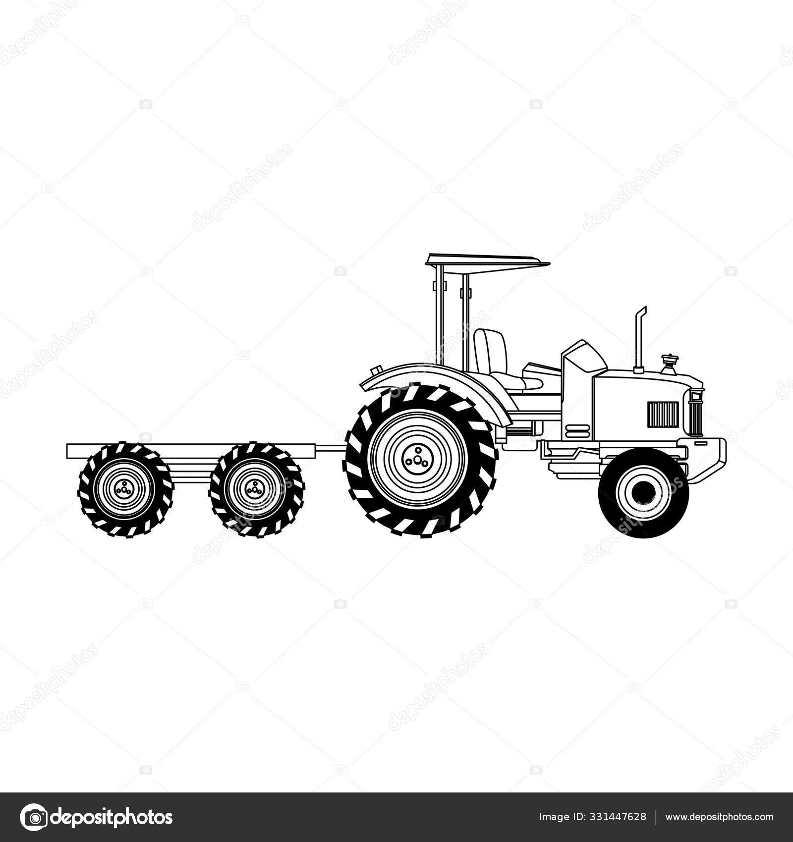 Farm Tractor Trailer Design