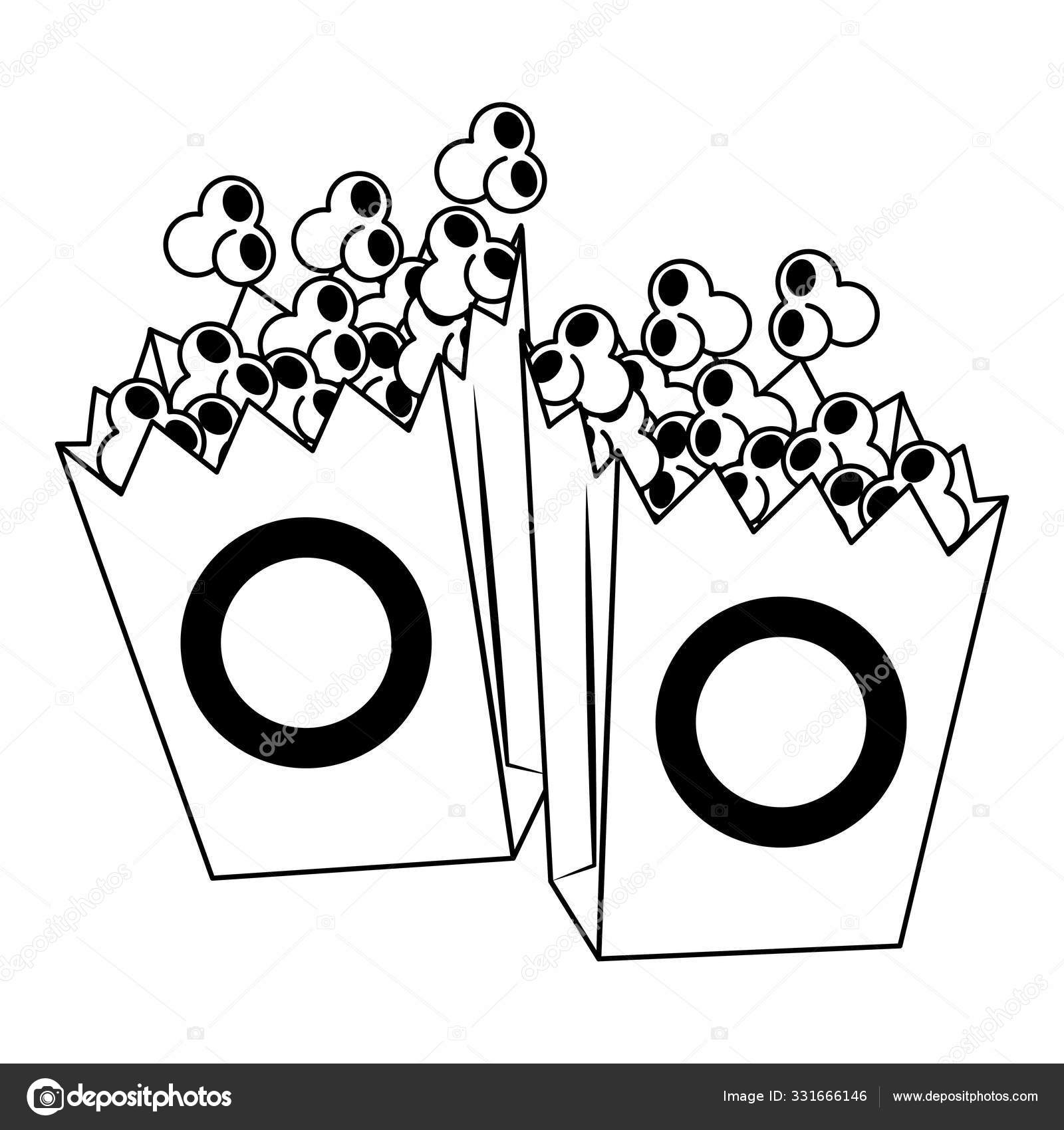 Pop corn design Stock Vector Image by ©jemastock #331666146