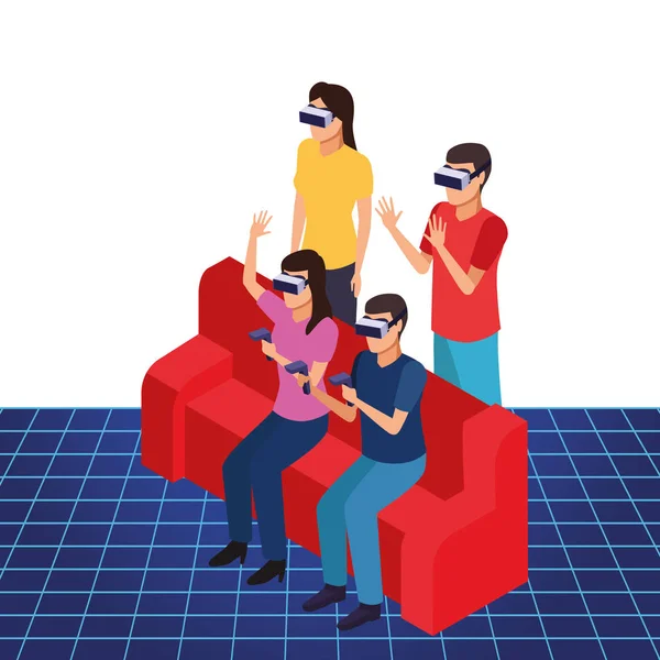 4,339,976 Grupo de realidade virtual Vector Images | Depositphotos