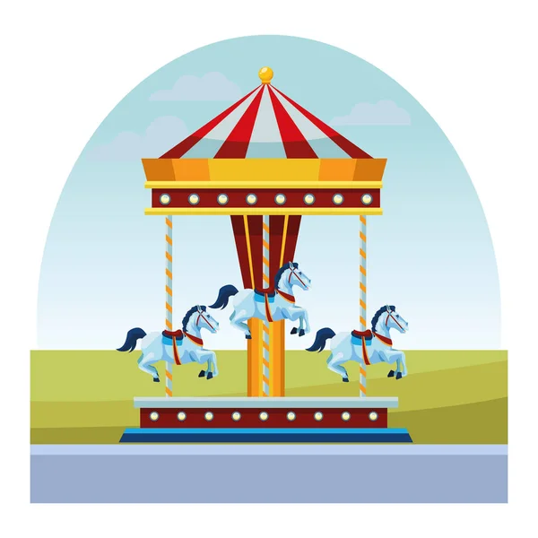 100,000 Carousel cartoon Vector Images | Depositphotos