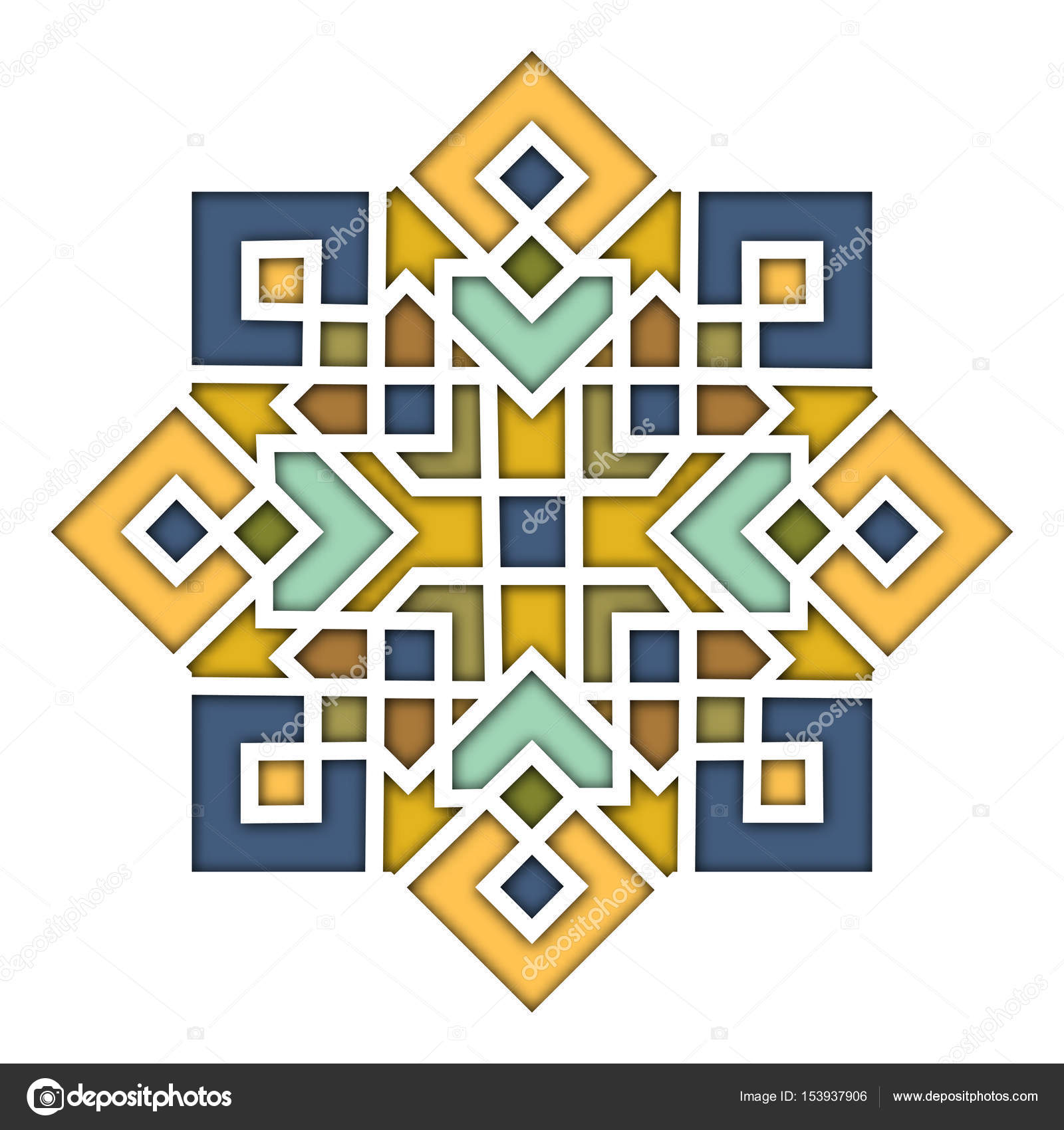 Islamic Arabesque Pattern