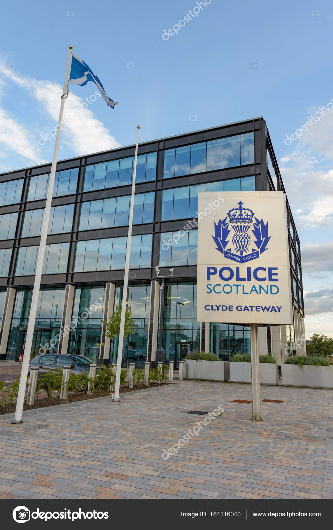 Police Scotland Clyde Gateway – Stock Editorial Photo © Cornfield ...