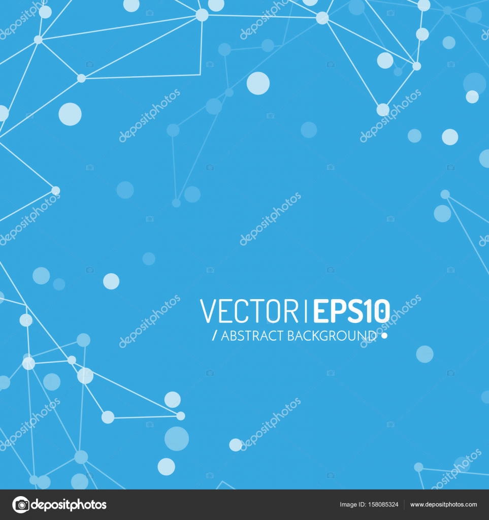 3d geometric vector background for business or science presentation ...