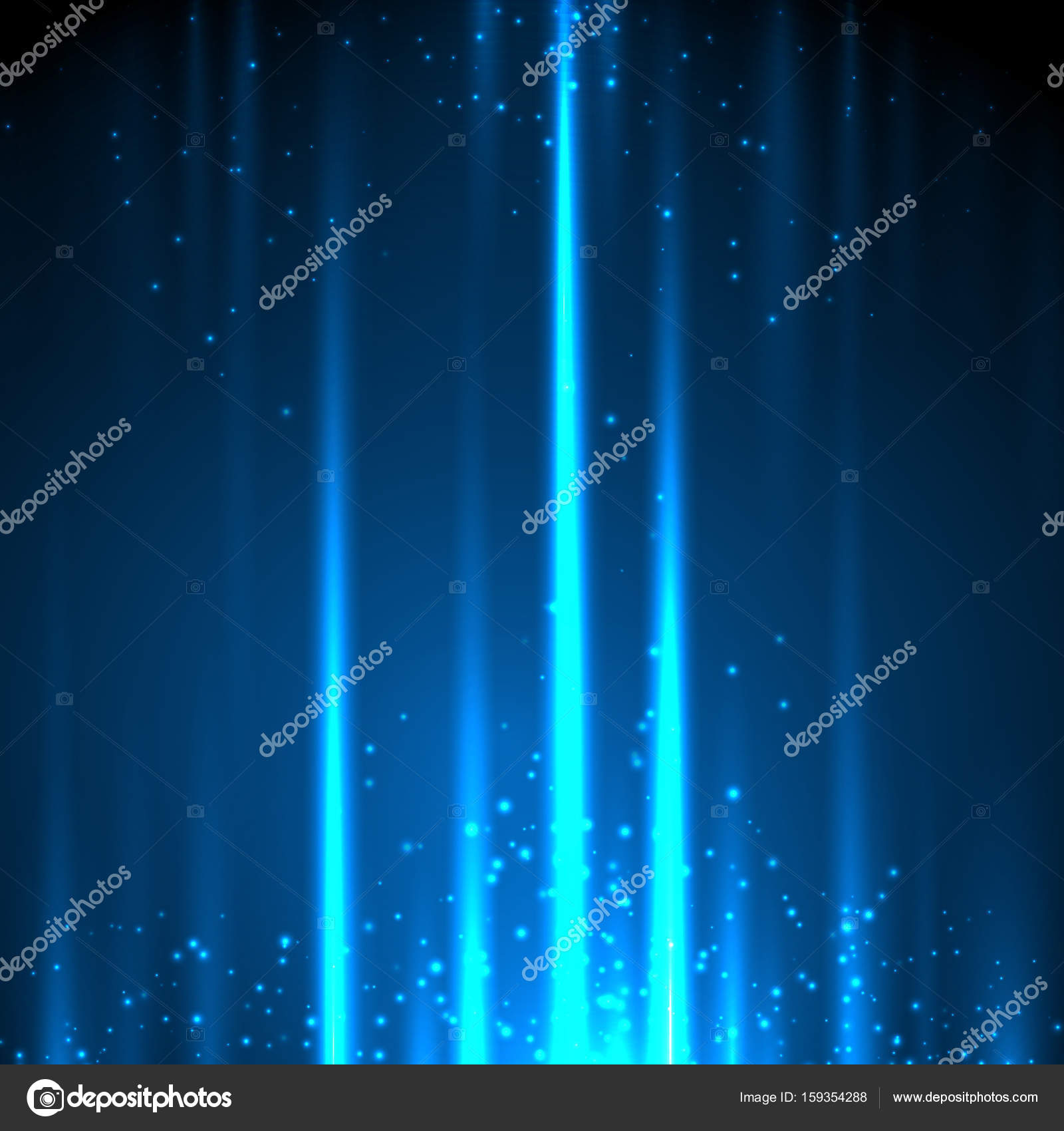 Glow light motion vector abstract blue background. Stock Vector by ...