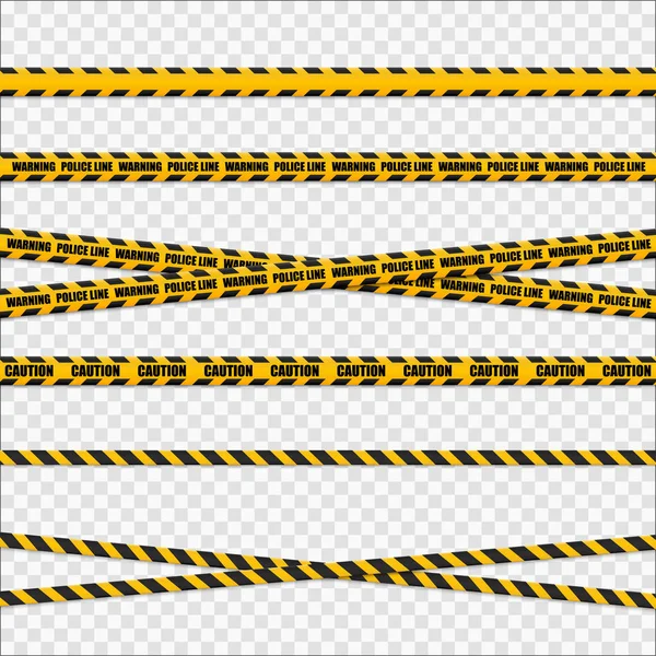 Lineas de precaucion imágenes de stock de arte vectorial | Depositphotos