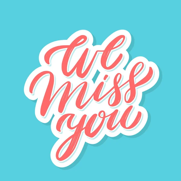 We Will Miss You Farewell Card Stock Vector By ©alexgorka 215232348