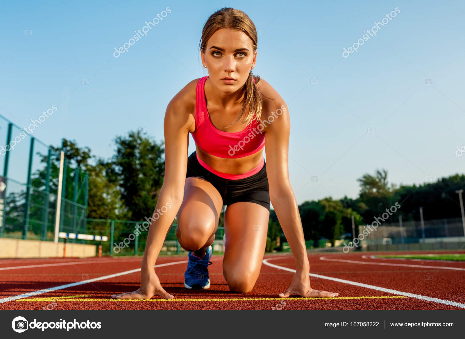 Girl Sprinter