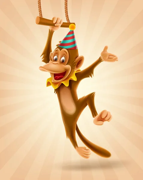 Monkey waving Vector Art Stock Images | Depositphotos