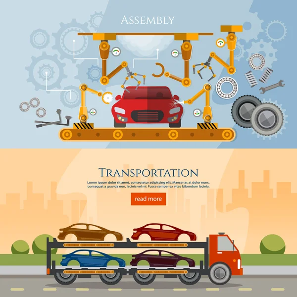 ᐈ Car production line stock icon, Royalty Free car assembly line ...