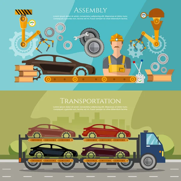 ᐈ Car production line stock icon, Royalty Free car assembly line ...