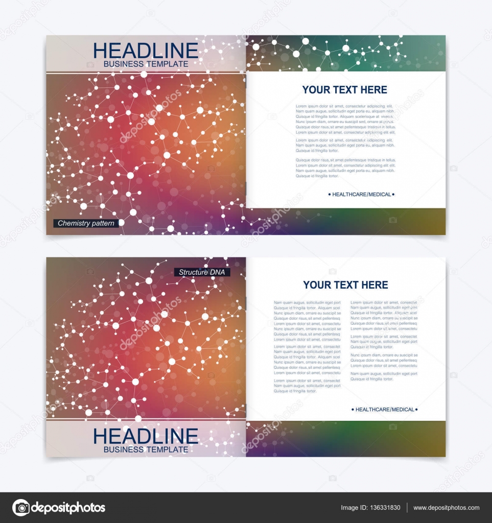 Templates for square brochure. Leaflet cover presentation. Business ...