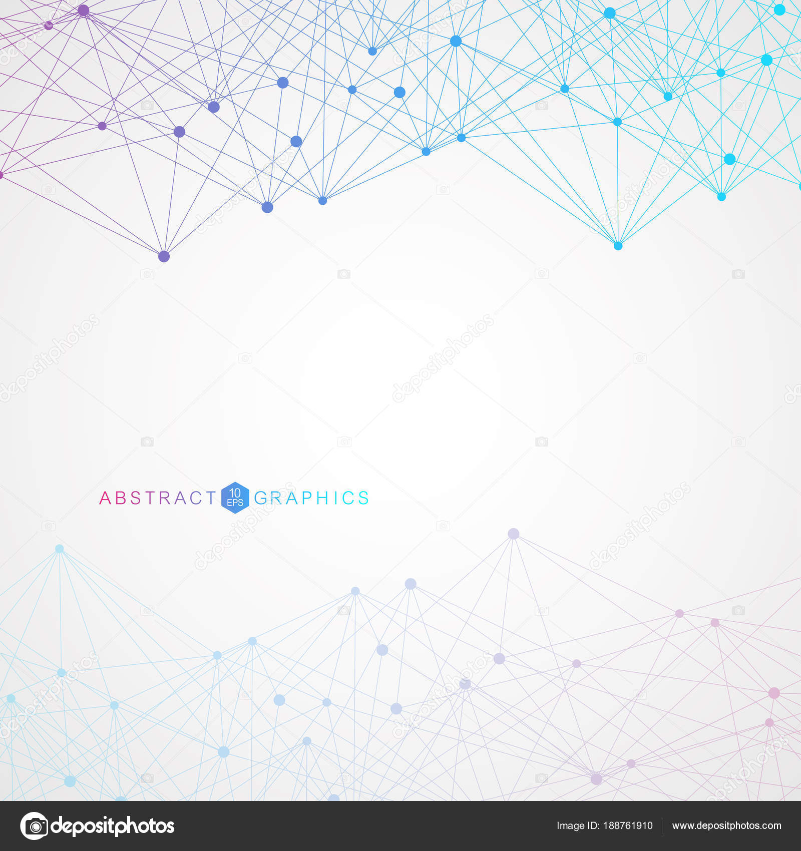 Big Data Visualization Background. Modern futuristic virtual abstract background. Science ...