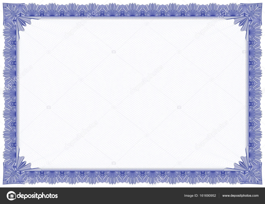 Vintage Blue Border Clip Art