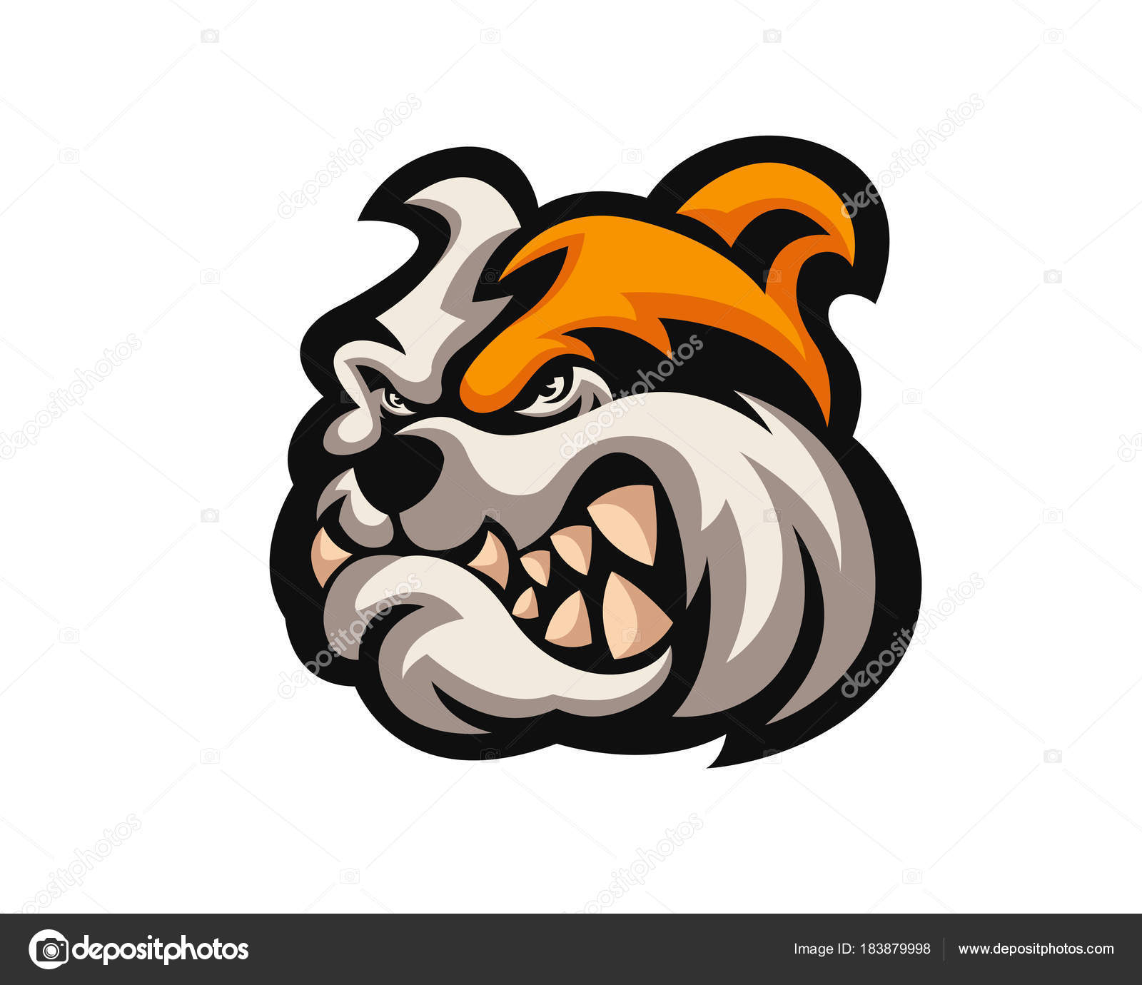 Angry Dog Logo