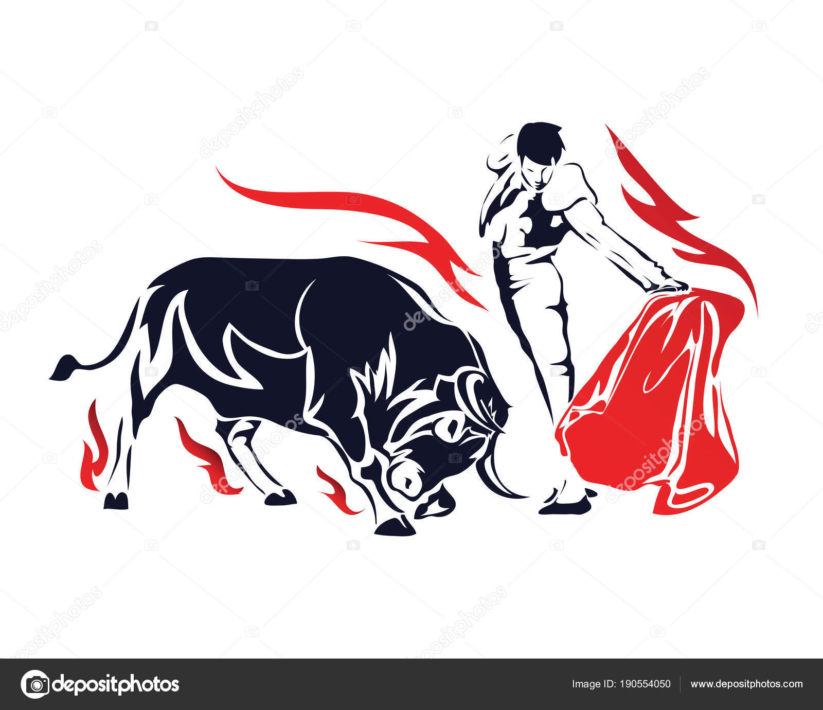 Mexican Bull Fighting Clipart Images