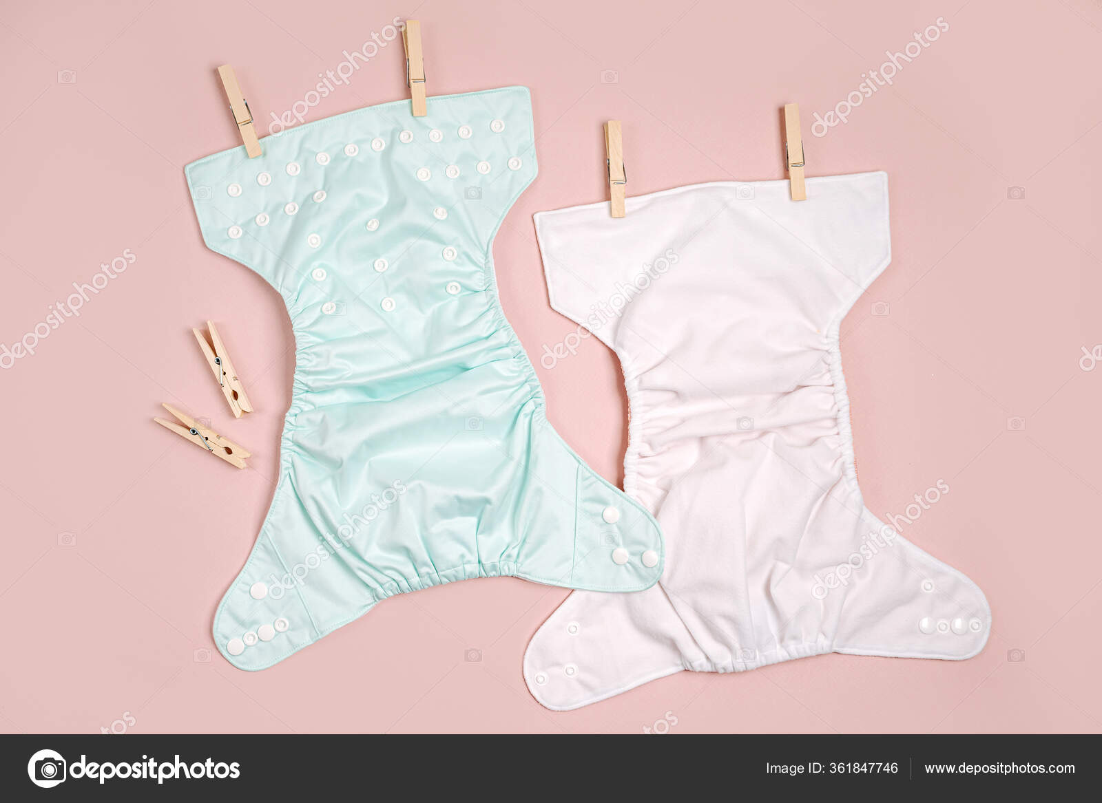 Reusable Cloth Baby Diapers Drying Clothes Line Eco Friendly Cloth ...