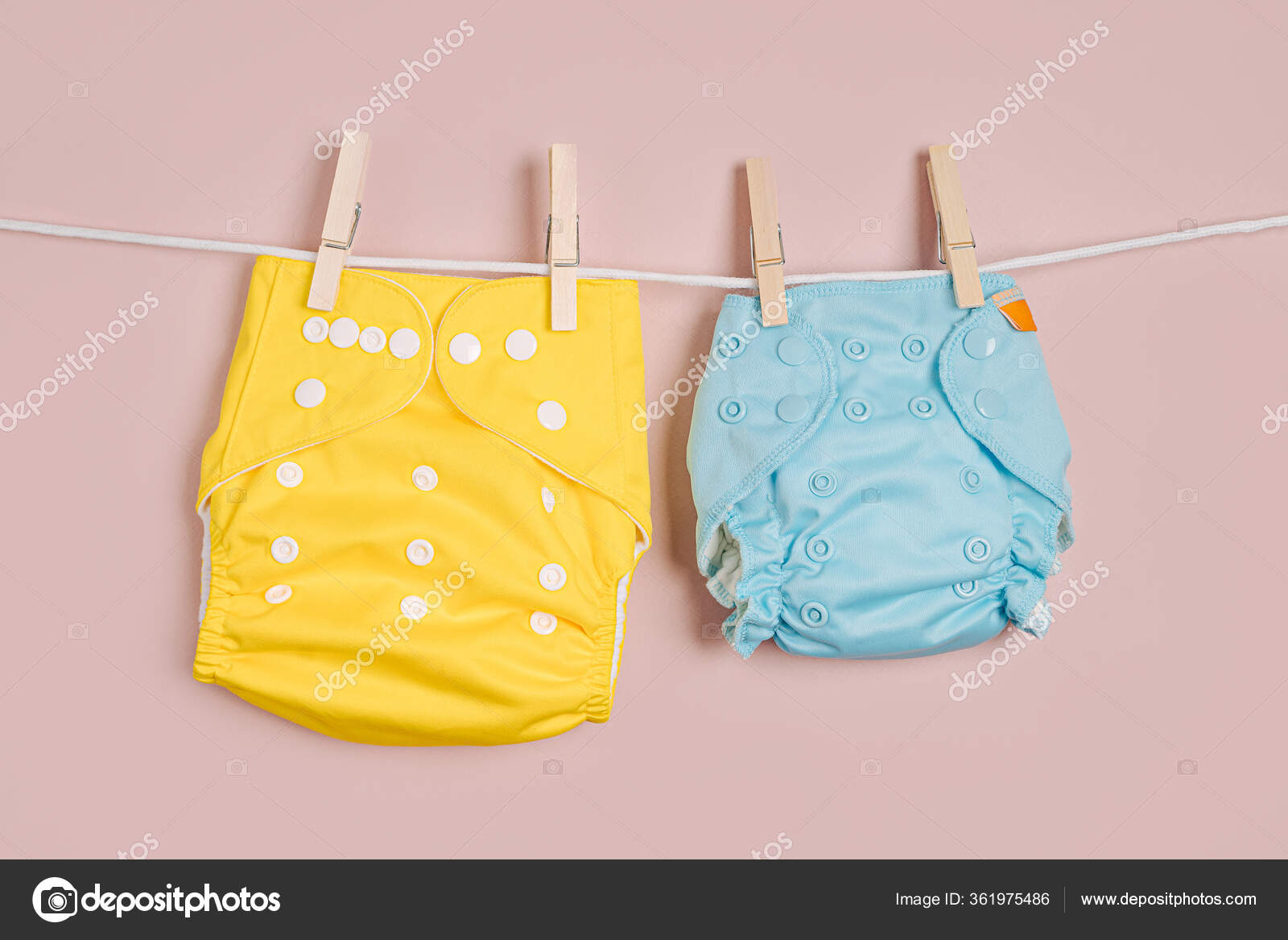 Reusable Cloth Baby Diapers Drying Clothes Line Eco Friendly Cloth ...