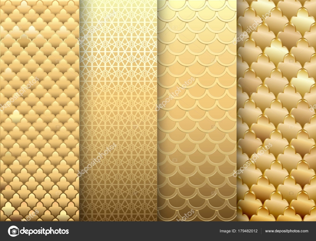Set of gold textures backgrounds Stock Vector Image by ©denisik11 ...