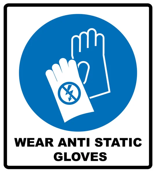 Commanded sign safety sign pictogram occupational safety sign Hand ...
