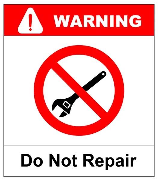 Rotating Parts Hazard sign, vector illustration Stock Vector by ...