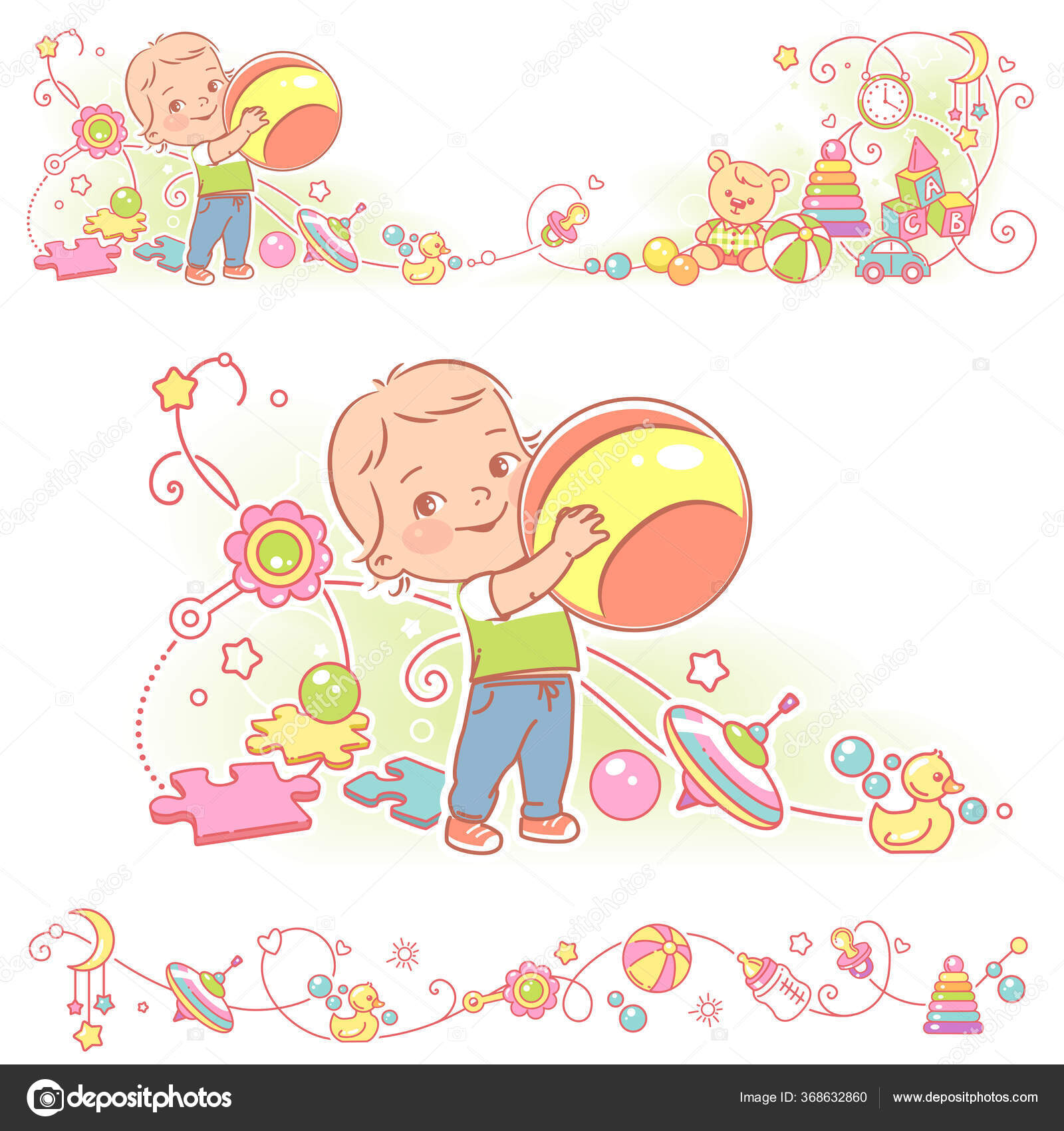 Baby Boy Frames And Borders