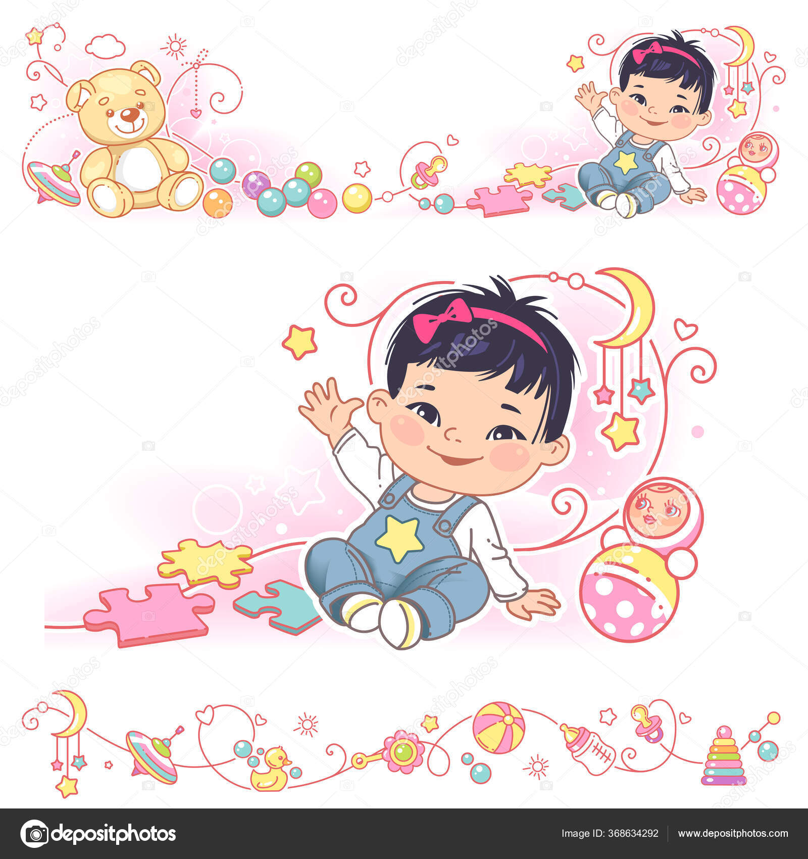 Baby Boy Clip Art Borders