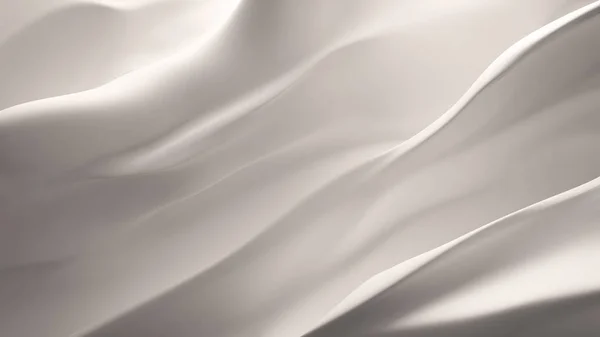 White background with soaring, flying, moving fabric - silk, sat ...