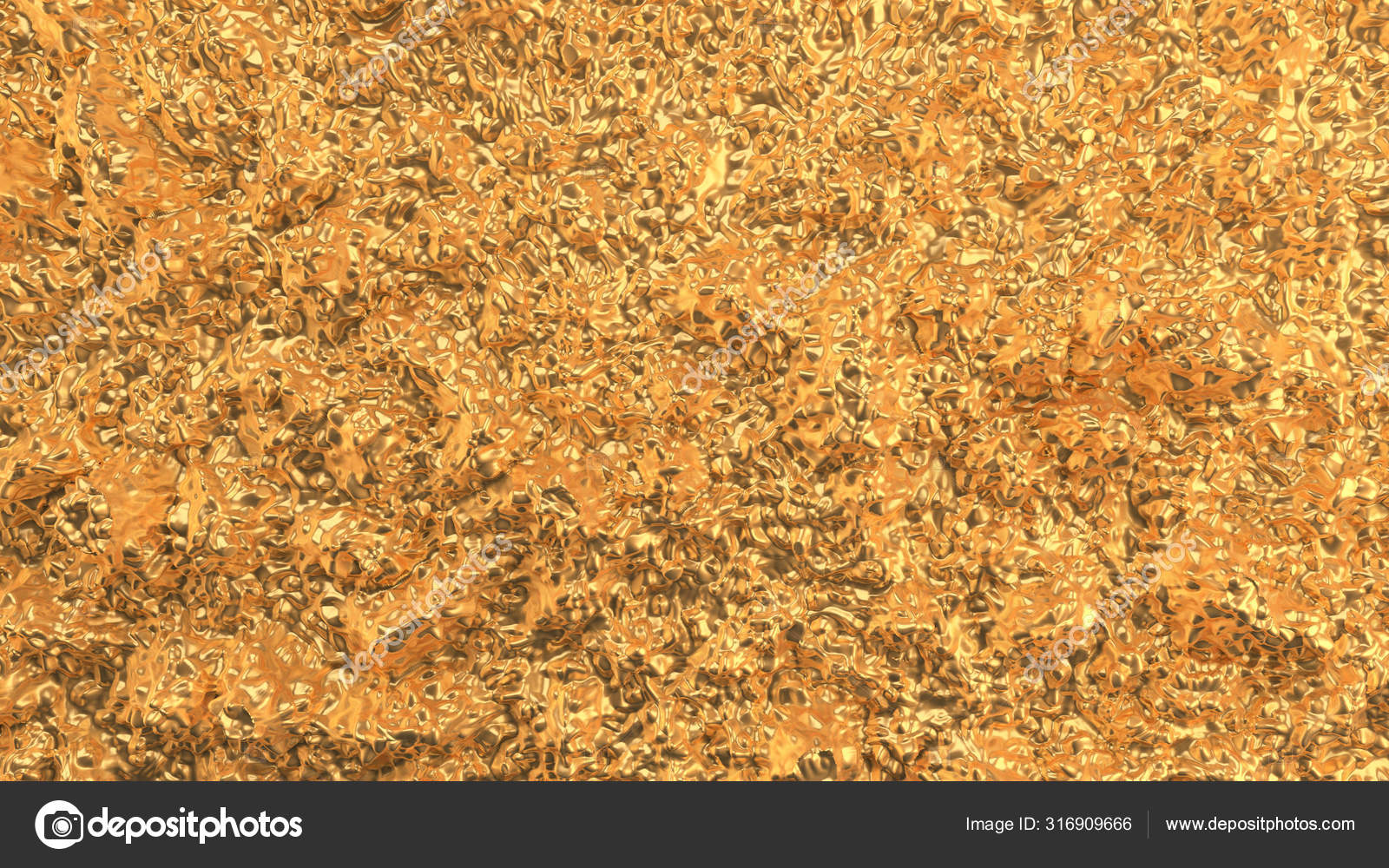 Gold texture background. 3d illustration, 3d rendering. Stock Photo by ...