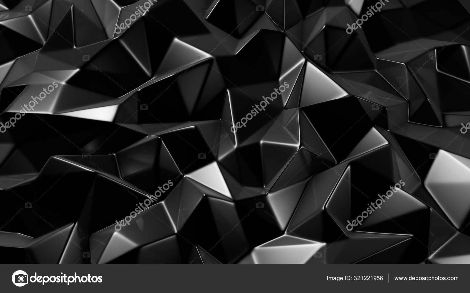 Black Crystal Wallpaper