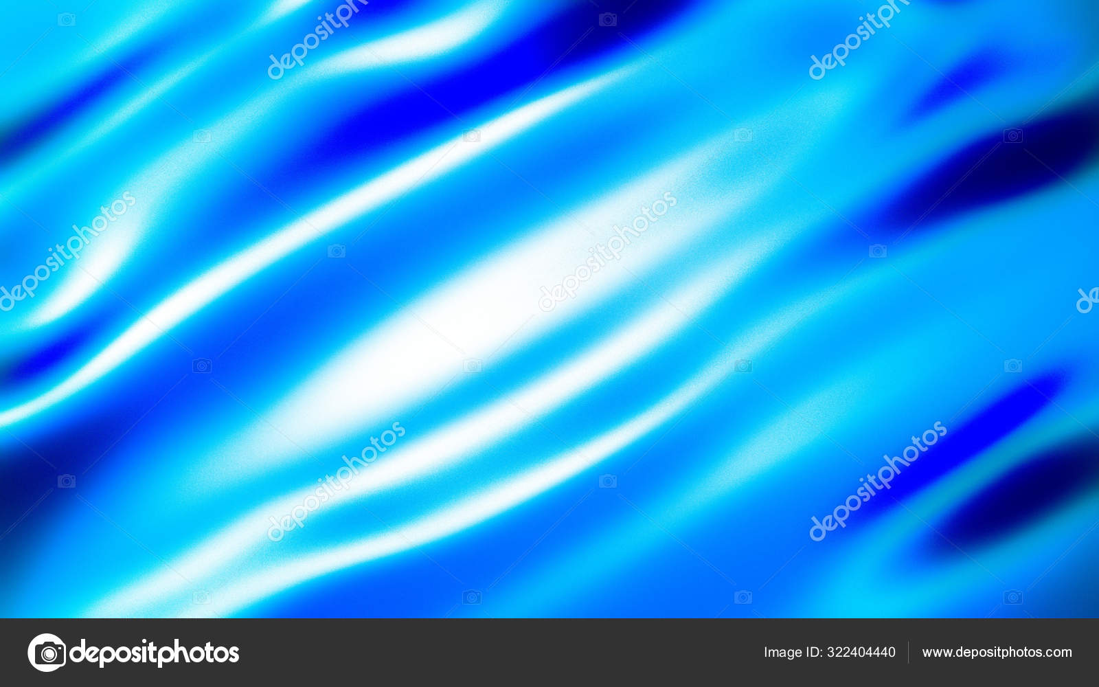 Bandera de tela azul. Ilustración 3d, representación 3d . — Foto de ...