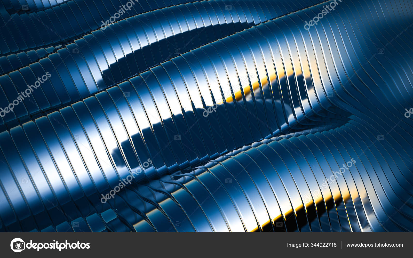 Blue background with lines. 3d illustration, 3d rendering. Stock Photo ...
